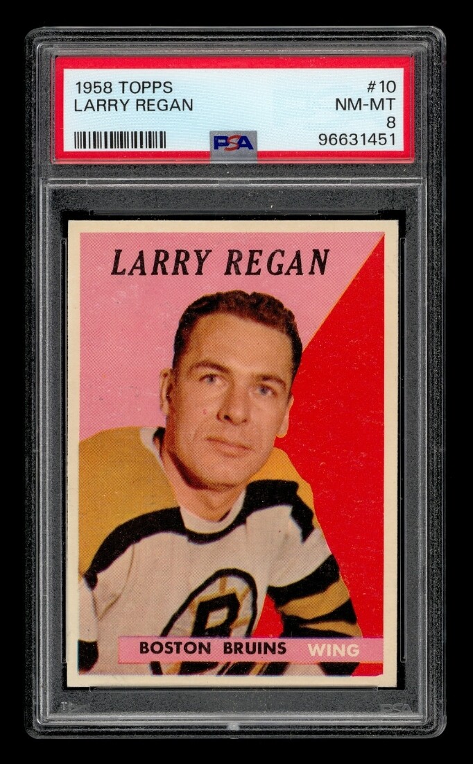 1958-59 Topps Set-Break # 10 Larry Regan PSA 8 NM-MT | eBay