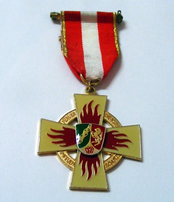 GERMAN FIREMAN MEDAL, ORDER , CROSS . | eBay