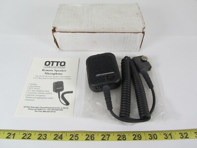 New NOS OTTO Communications Remote Speaker Mic Microphone for 2-way ...