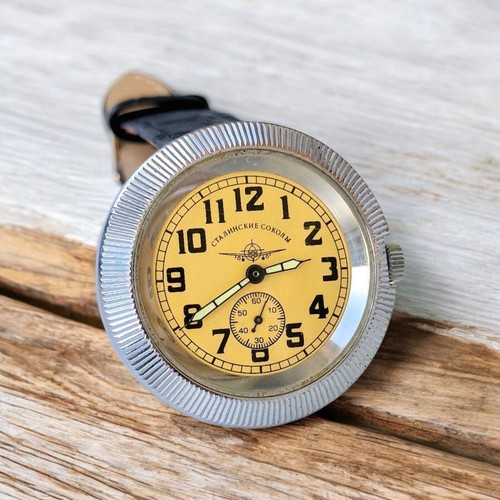 Soviet Mechanical USSR mens watch POBEDA ZIM Stalin's Falcons ...