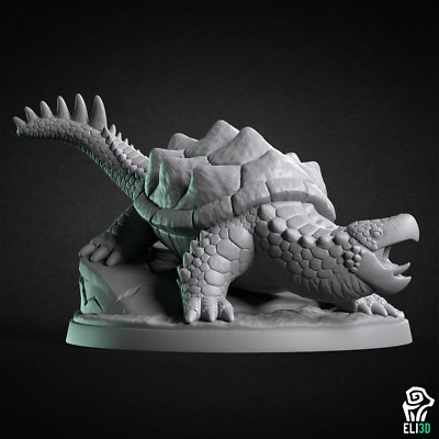 Dragon Turtle | D&D Dungeons & Dragons Miniature | Eli3D | eBay
