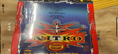 *VINTAGE* WCW Nitro Trading Card Game (FACTORY SEALED) Wizards of the ...