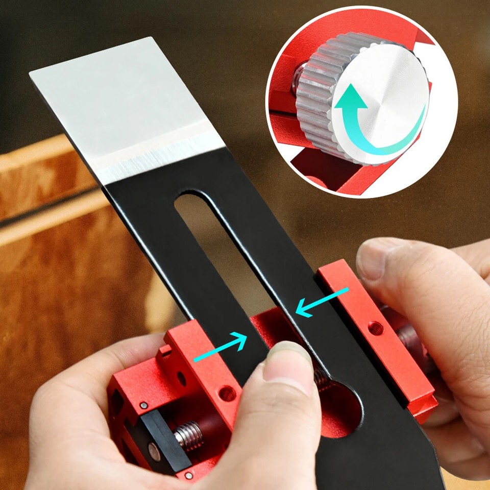 Angle Adjustable Sharpener Woodworking Tool Sharpening Jig Clamping ...
