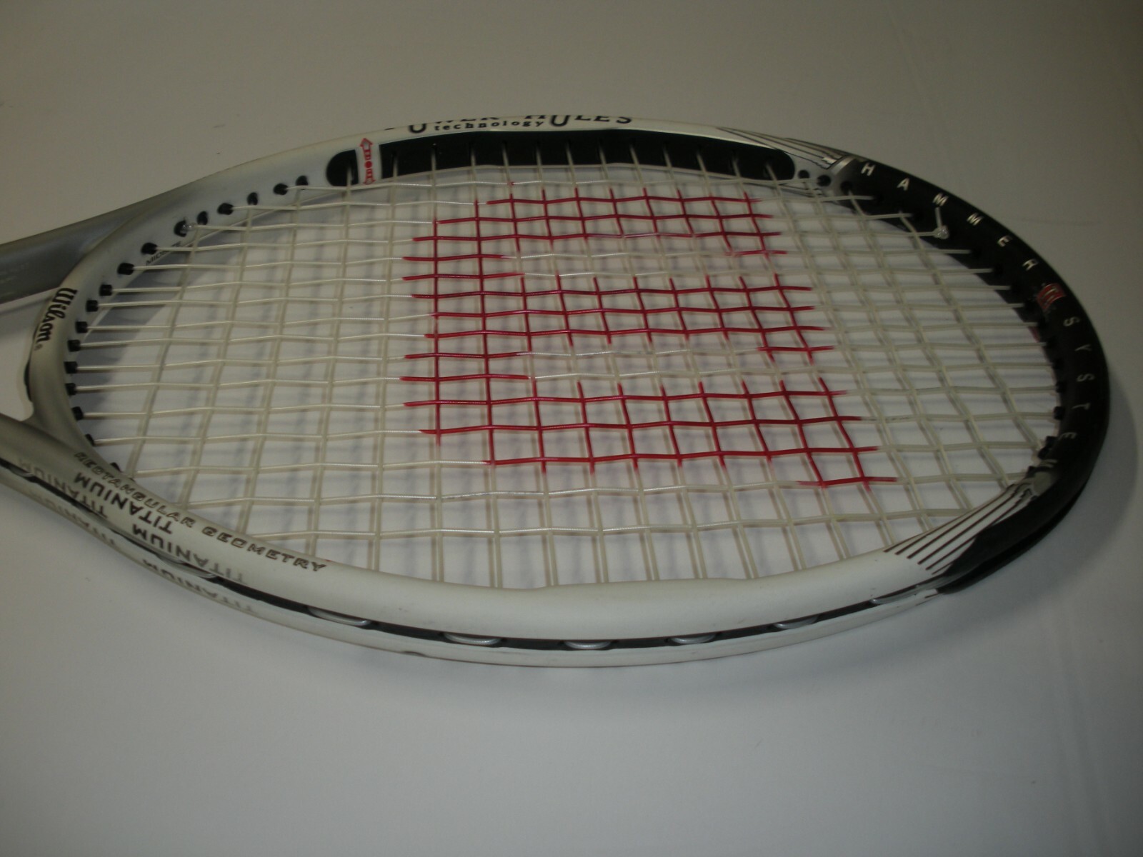 WILSON HAMMER 6.2 MP 95 16X19 POWER HOLES TENNIS RACQUET 4 3/8 | eBay