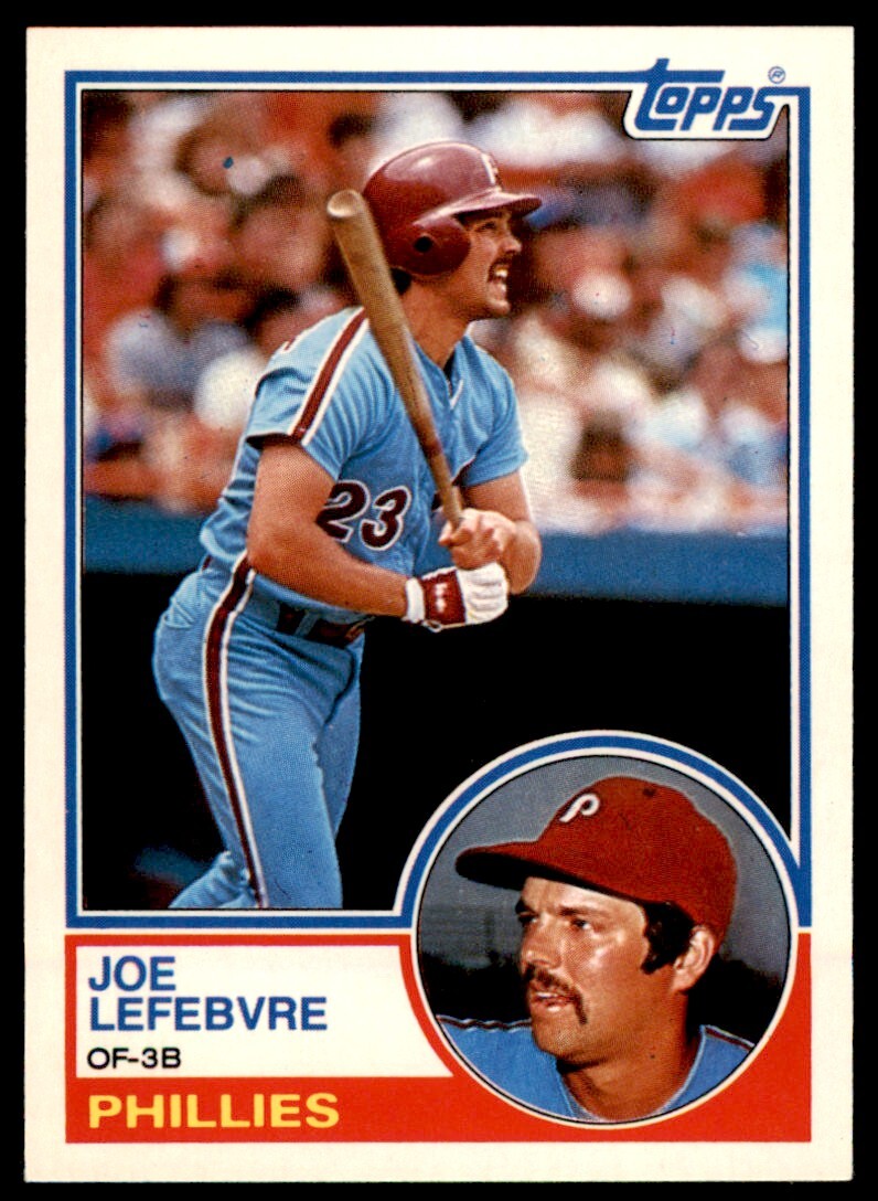 1983 Topps Traded Set Break #61T Joe Lefebvre NM-MT+ Philadelphia ...