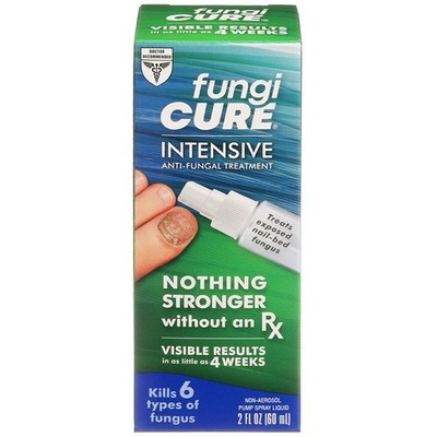FUNGICURE Intensive Anti-Fungal Treatment Easy Pump Spray 2 oz (Pack of ...