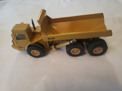 Ertl Caterpillar D350D Yellow Articulated Diecast Dump Truck Cat NO BOX ...