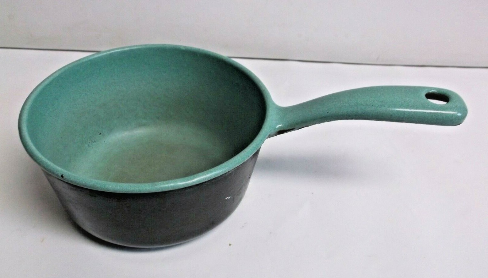Vintage Prizer Ware Cast Iron Enameled (Interior) Sauce Pot Pan P W ...