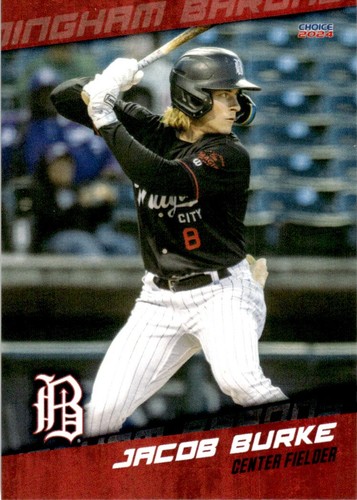 2024 Choice Jacob Burke Rookie Minor League Birmingham Barons | eBay