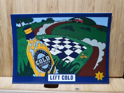 CARLTON BITTER🏆Cold Filtered GLOW IN THE DARK #1 Ticket / Card🏆FREE ...