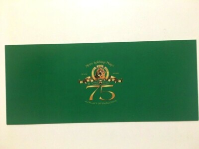 MGM Studios Holiday Greeting Card + Promo Letters Executive Signed 75 ...