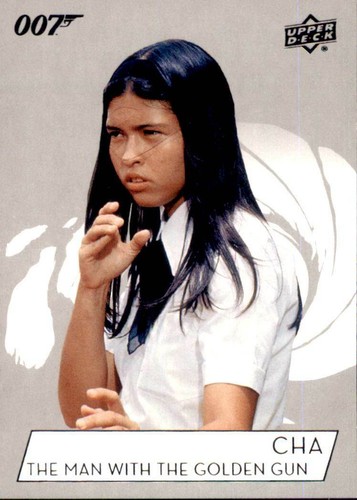 Upper Deck James Bond 007 Collection Base #16 Joie Vejjajiva as Cha | eBay