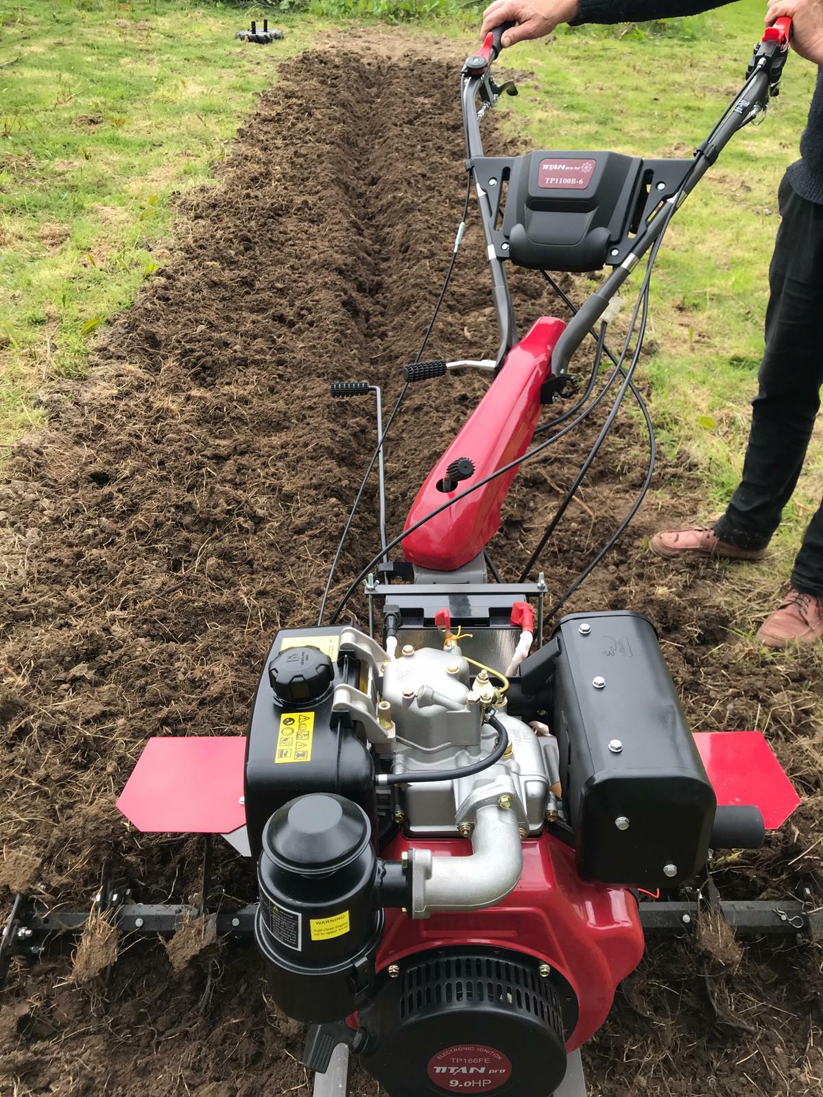 Diesel Tiller - Rotavator TP1100BE-6 - 9HP | Grelly UK