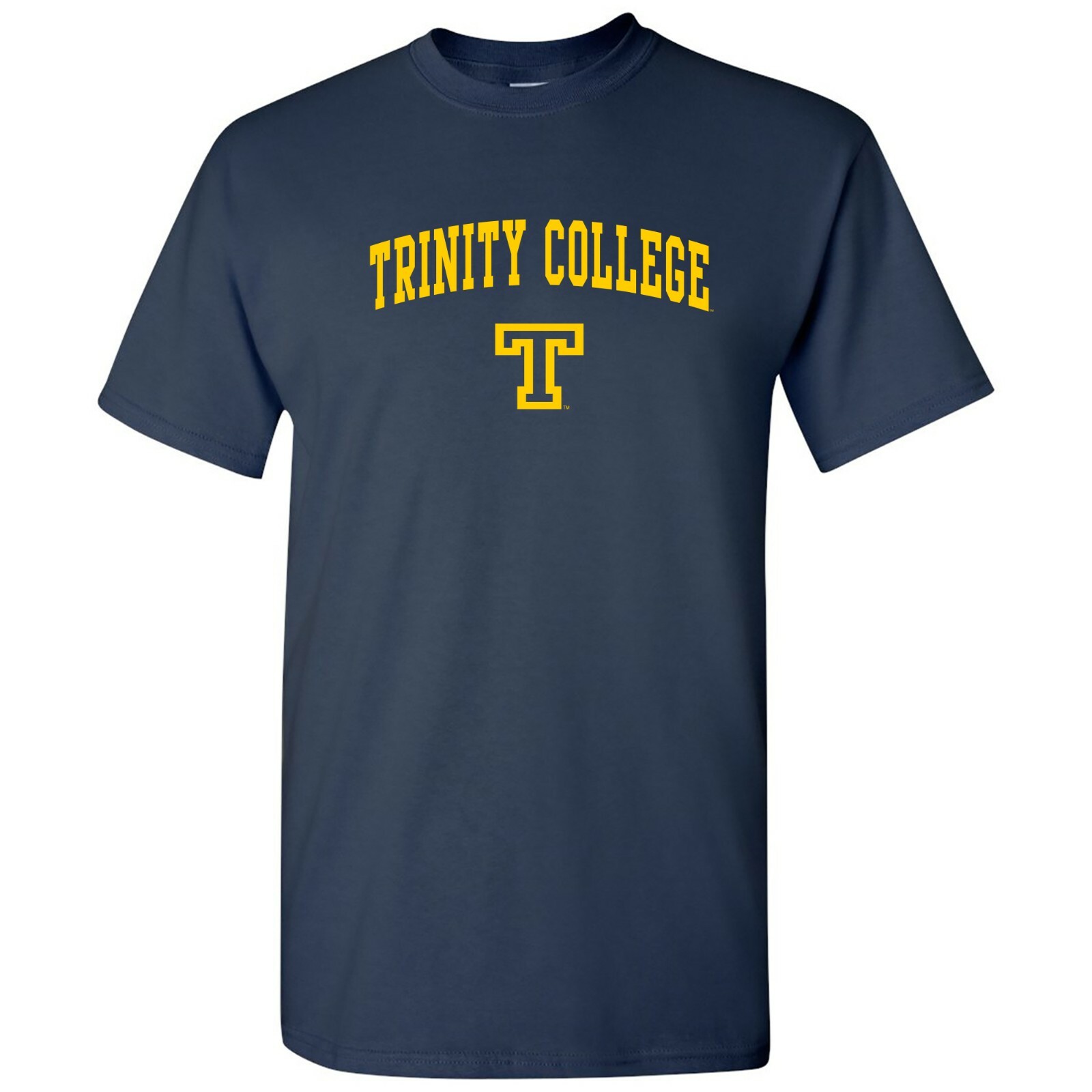 Trinity College Bantams Arch Logo T-Shirt - Navy | eBay