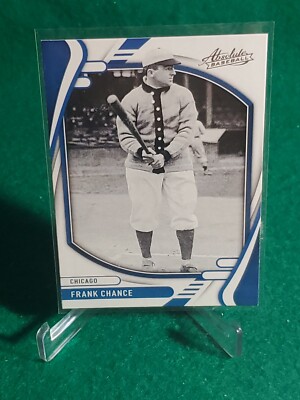 2022 Panini Absolute Baseball Frank Chance Card #2 Chicago Cubs | eBay