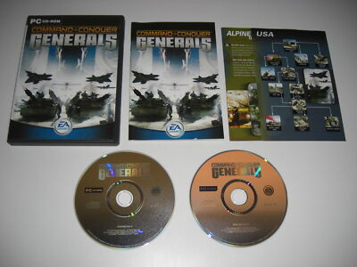 COMMAND & CONQUER GENERALS Pc Cd Rom C&C - FAST DISPATCH | eBay UK