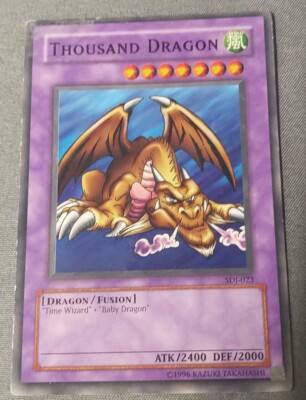 Yu-Gi-Oh! TCG Thousand Dragon SDJ-023 Heavy Played | eBay