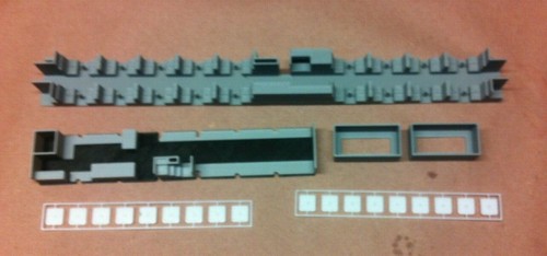 DINER INTERIOR FOR CON-COR SUPERLINER HO SCALE | eBay