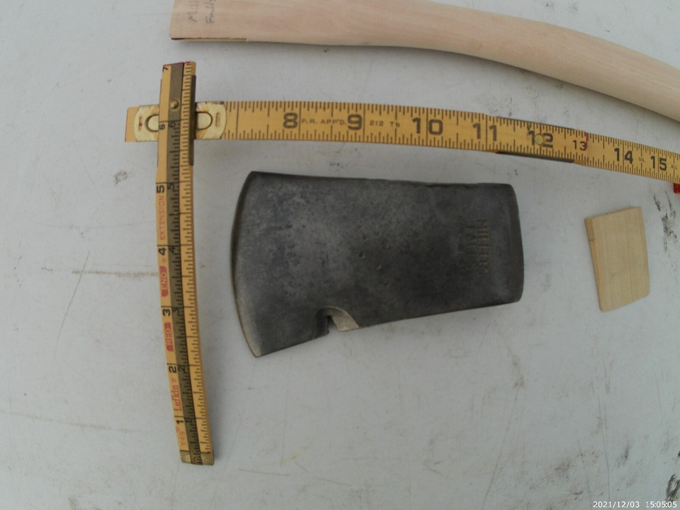Millers Falls Hatchet kit, Vintage Millers Falls Hatchet, DIY axe, head ...
