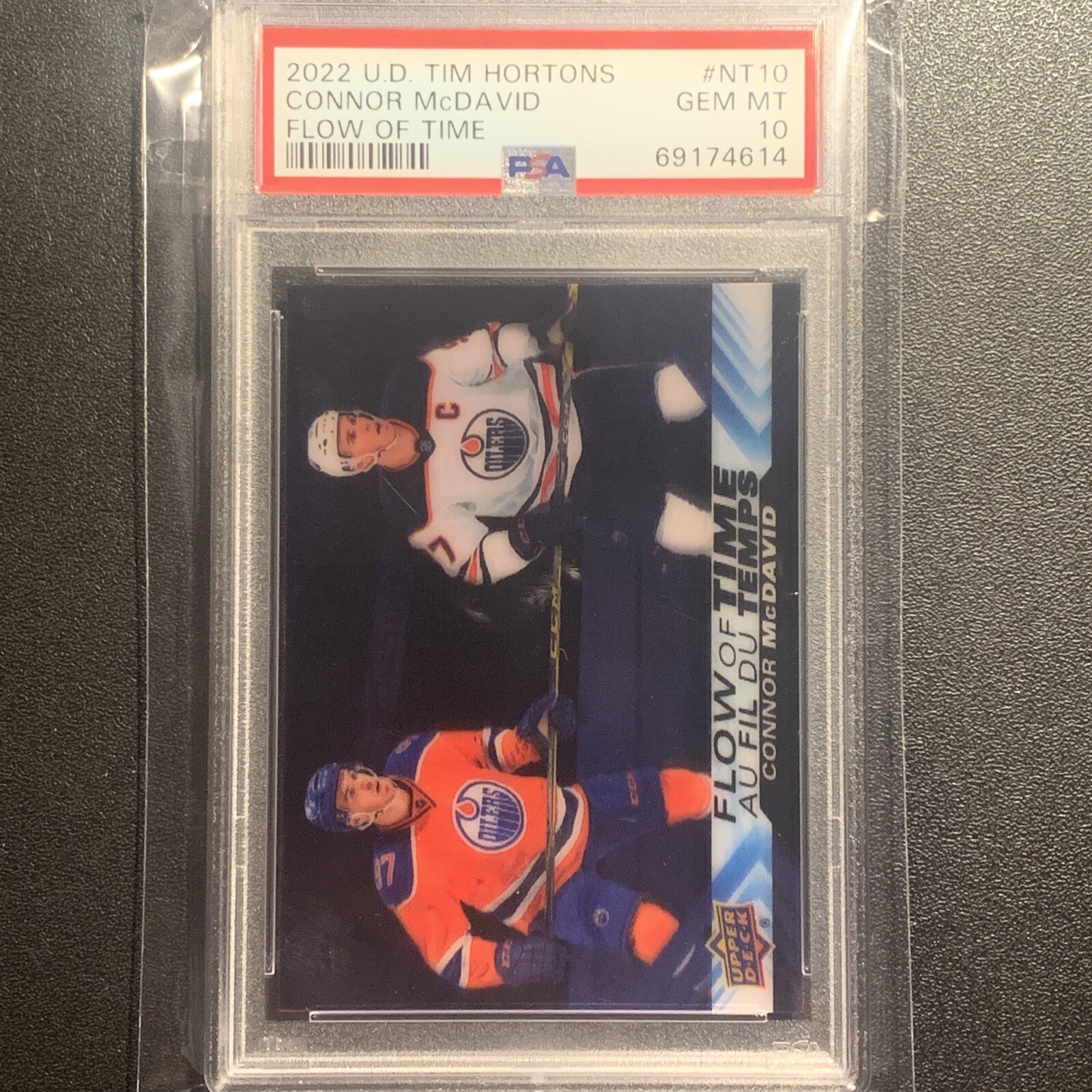 Connor McDavid Flow of Time PSA 10 Tim Hortons #NT10 | eBay