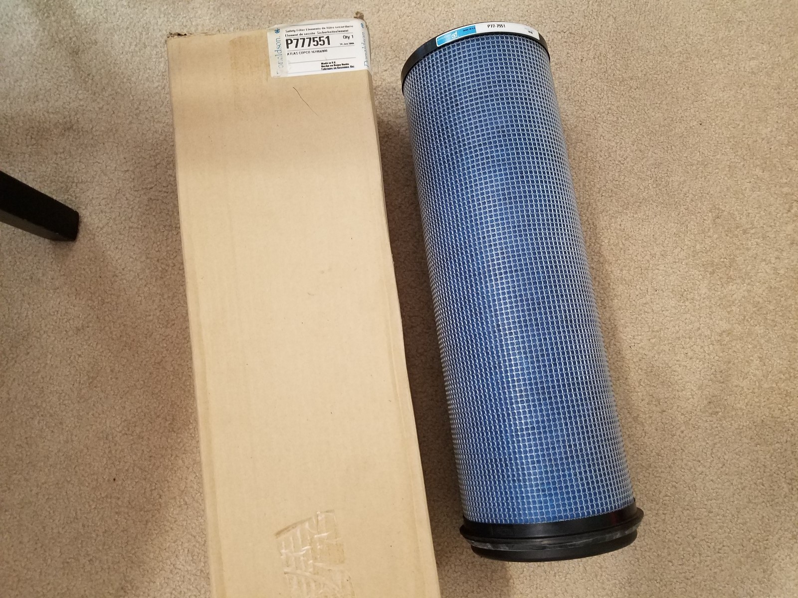 DONALDSON P777551 - Air filter cross reference