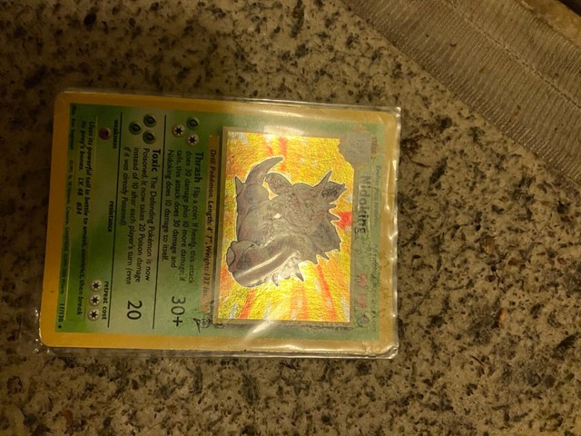 Pokémon TCG Nidoking Base Set 11/102 Holo 1st Edition Holo Rare for ...