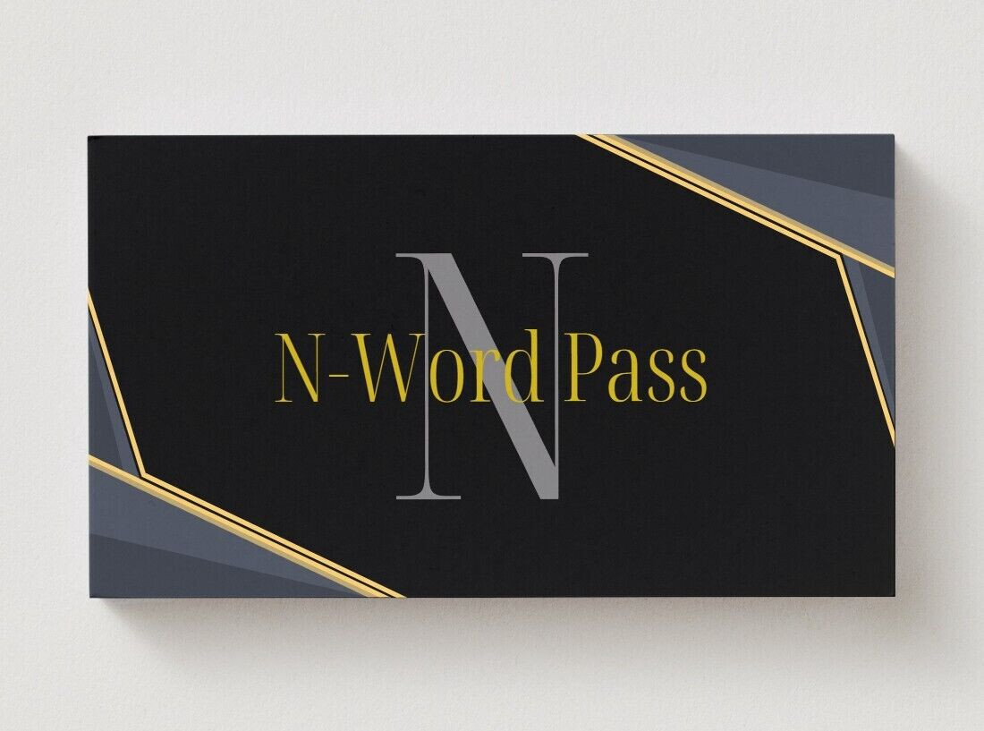 N Word Pass Card Rap God On X: "THE PASS & MERCH IS OUT NOW!!!