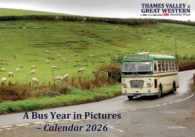 2026 bus pictures A3 month to view charity calendar Thames Valley Royal ...