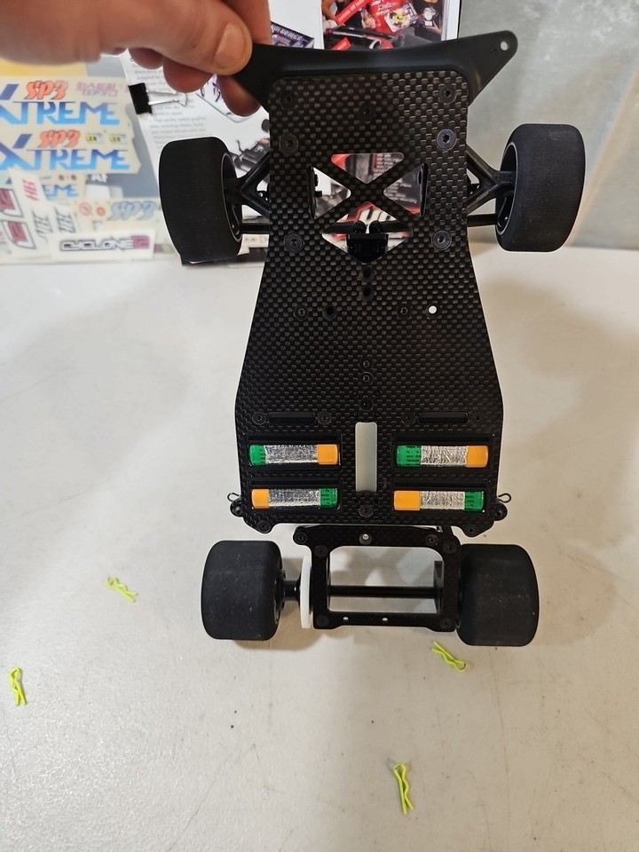 HPI CYCLONE 12 RC CAR DirectDrive Pan Car 1/12 Scale W/ Body Stickers ...