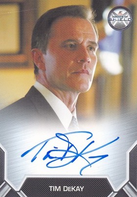 Agents of Shield Bordered Autograph card Tim DeKay as Christian Ward | eBay