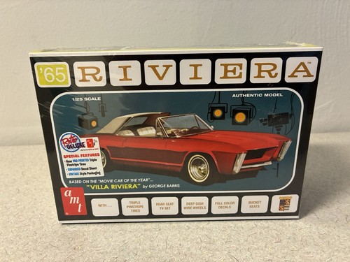 AMT 1965 Buick Riviera 1/25 Plastic Model Kit Sealed | eBay