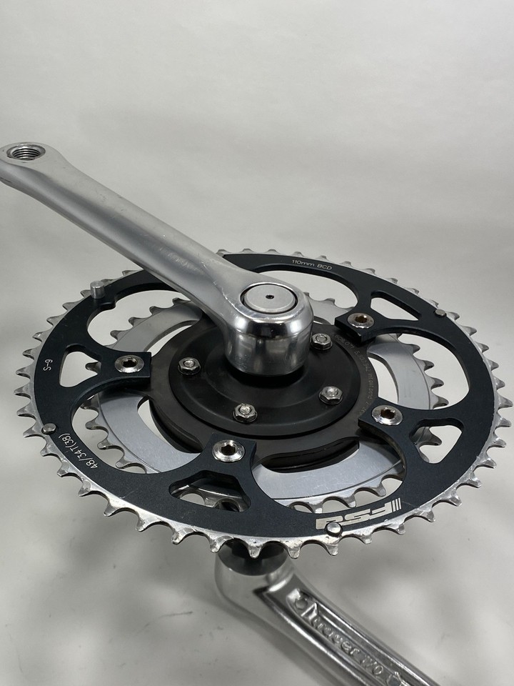 Vintage Schlumpf Speed Drive Road 2 Speed Crank Set 110 BCD Early 1990s ...