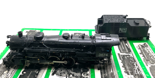 HO BOWSER 100250 USRA LIGHT PACIFIC STEAM LOCOMOTIVE BUILT BOSTON MAINE ...