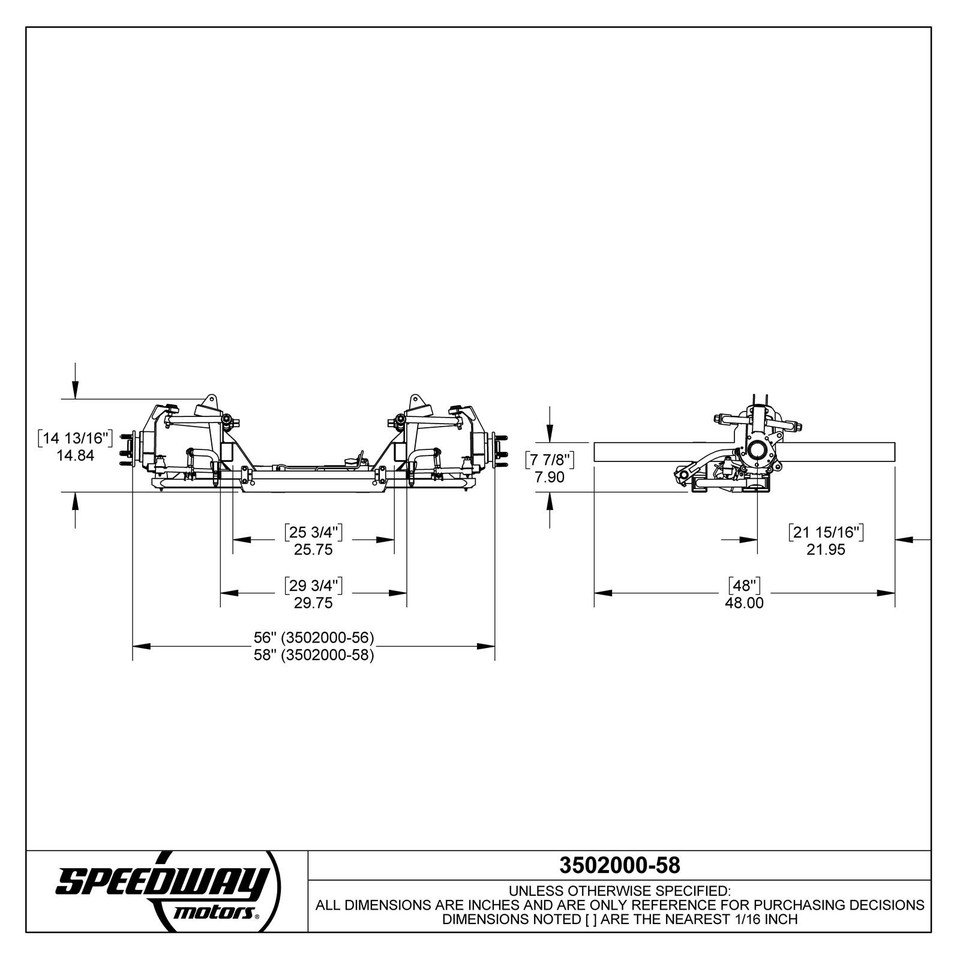 G-Comp Universal Front Suspension Kit, 60 Inch Track Width | eBay