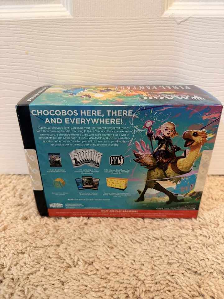 Magic: The Gathering – Final Fantasy Chocobo Bundle New Factory Sealed ...