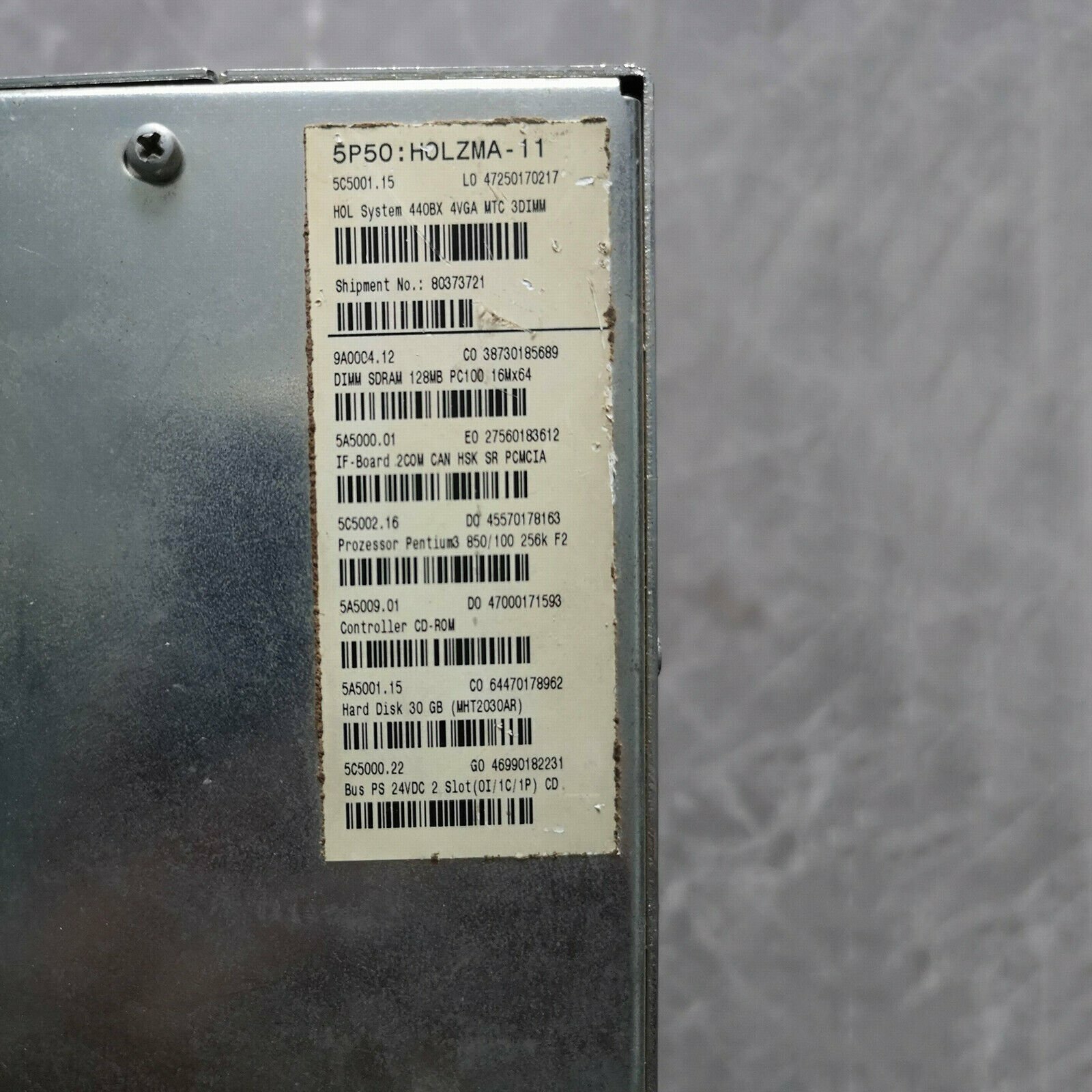 1 PC Used For B&R Industrial PC 5C5001.15 Tested in Good Condition#QW ...