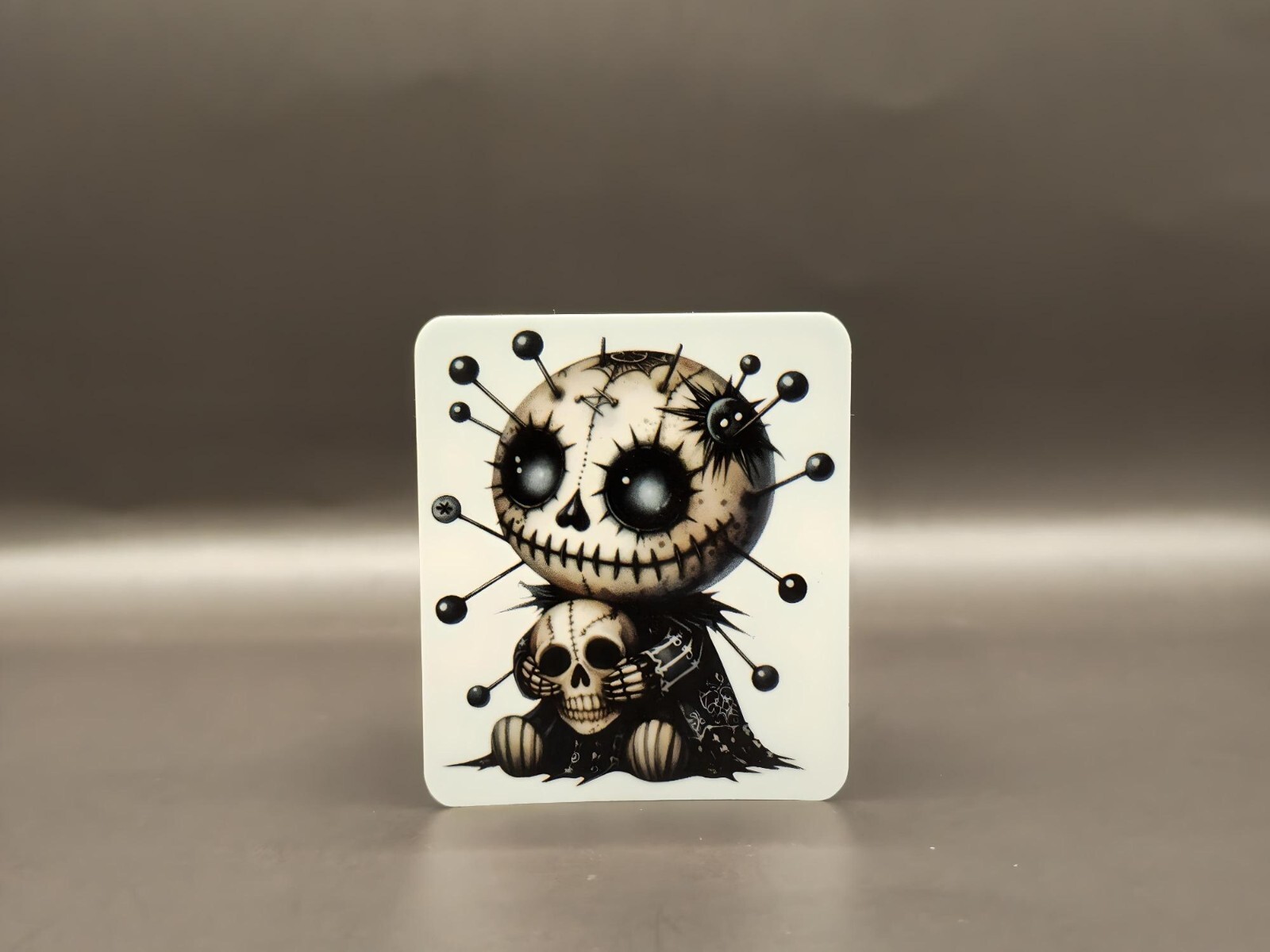 Voodoo Dolls Stickers Spooky Cute Decals Halloween Zombie Bear Die Cut ...