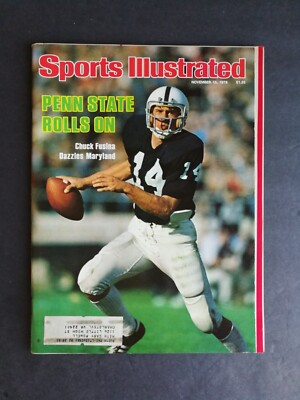 Sports Illustrated November 13, 1978 Chuck Fusina Penn State Football ...