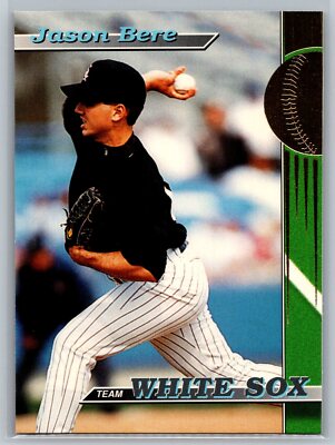 1993 Stadium Club Chicago White Sox Baseball #25 Jason Bere Chicago ...
