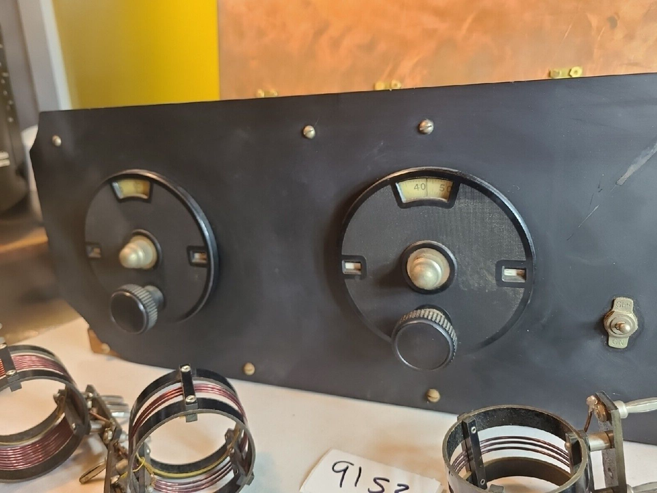 Antique Custom Ham Radio Copper NEUTRODYNE RAF tube kit stereo 91 S3 | eBay