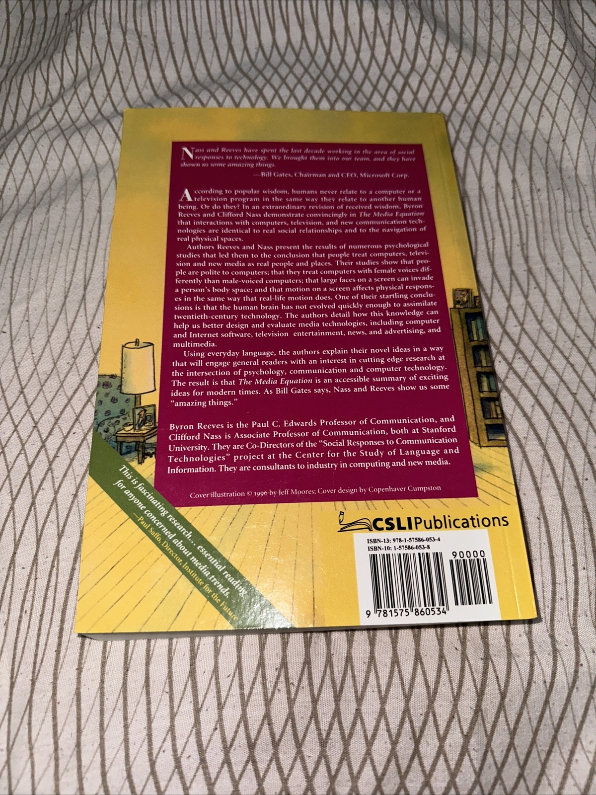 Media Equation : How People Treat Computers, Television, and New Media ...