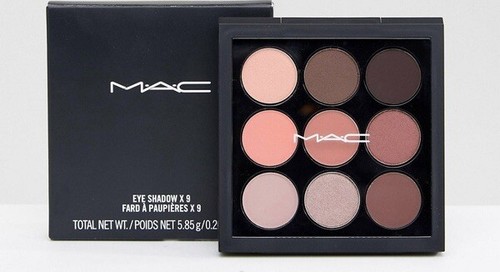 Mac Eyeshadow X9 Dusky Rose Times Nine Palette Pro Connect Makeup Art ...