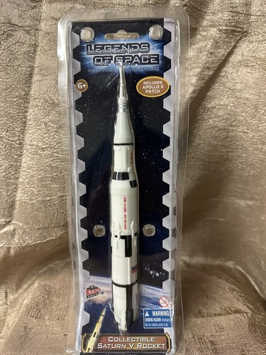 ECHO TOYS LEGENDS of SPACE Collectable Saturn V Apollo Moon Rocket, NEW ...