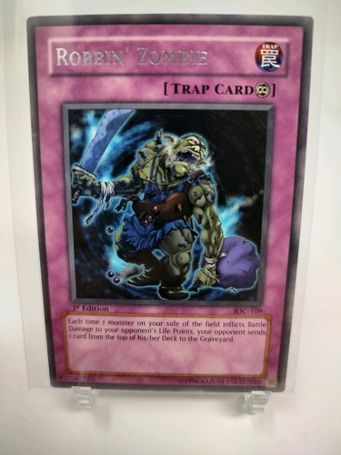 YuGiOh! Robbin' Zombie Rare 1ST Edition IOC-109 LP BUF | eBay