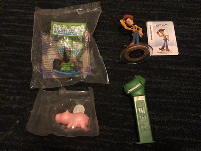 WOODY DISNEY INFINITY, REX PEZ DISPENSOR, HAMM TOY & RC MINI TOY CAR | eBay