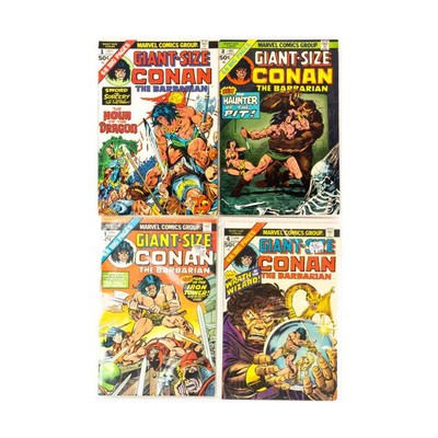 Marvel Comic Conan the Barbarian 1st Series Giant-Size Issue Collection ...