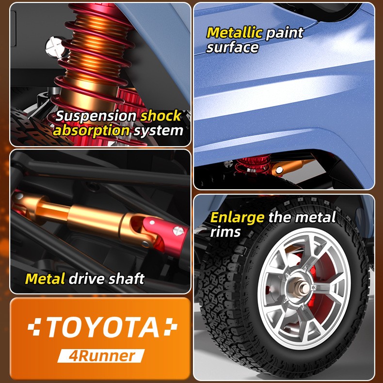 Genuine Toyota Speedmaster 1:18 Full Scale RC RC Car Toy Off-Road ...