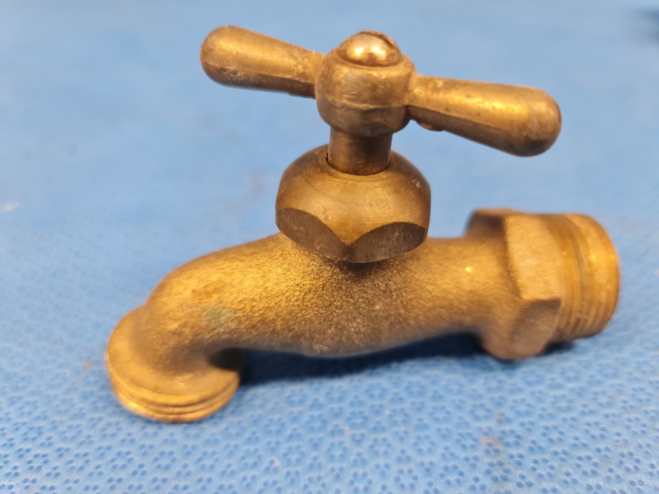 Brass Spigot Old Vintage Water Spicket Antique Rustic Farmhouse Sink ...