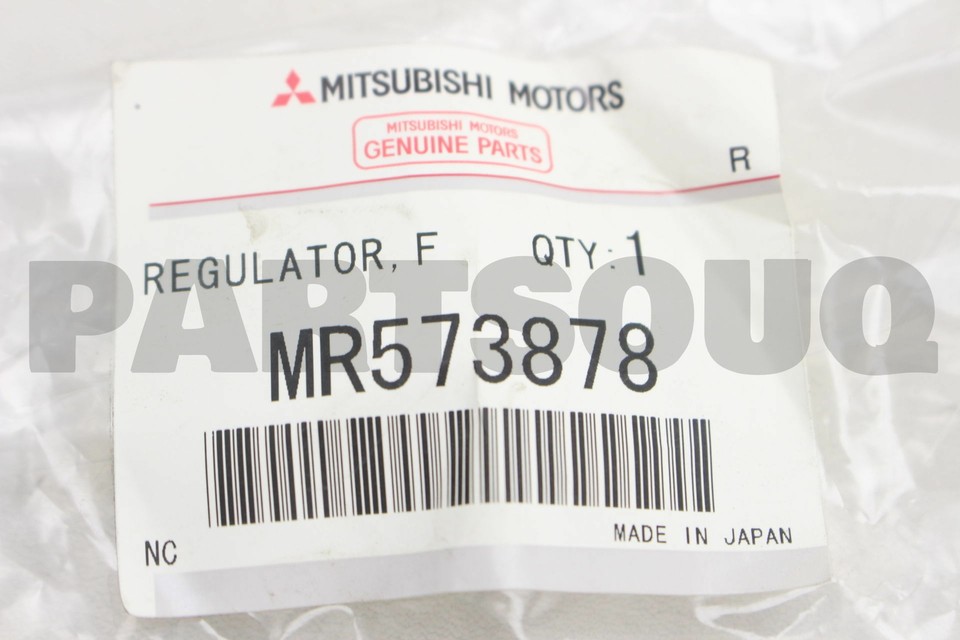 MR573878 Genuine Mitsubishi REGULATOR,FR DOOR WDO,RH | eBay