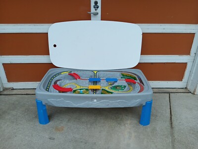 Step2 Deluxe Canyon Road Train & Track Table 46 " ×25" × 26" Plastic ...